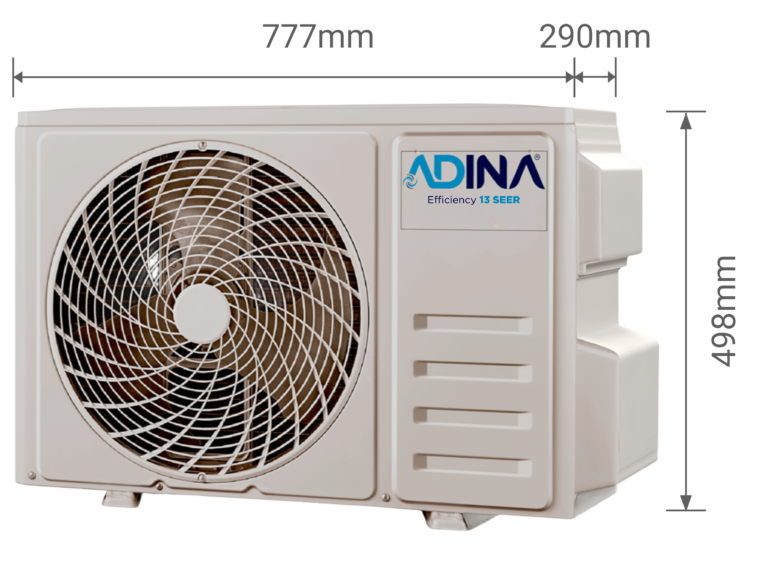 Aire Acondicionado Adina Tipo Mini Split, Serie Flex, 12,000 Btu/h SEER ...