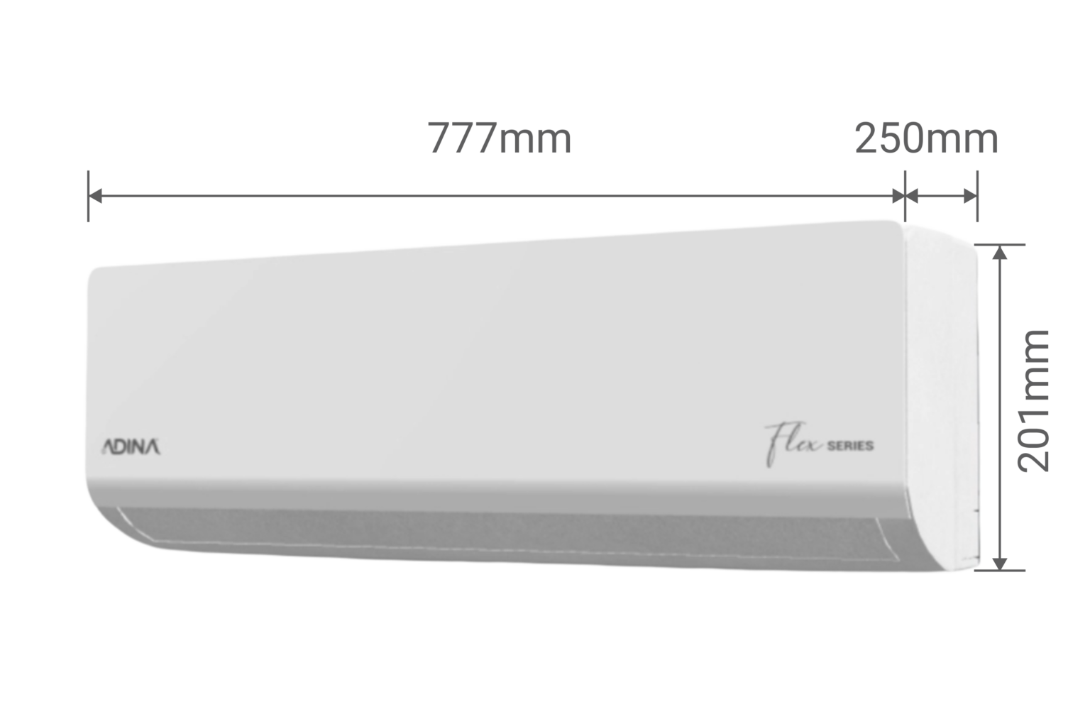 Aire Acondicionado Adina Tipo Mini Split, Serie Flex, 12,000 Btu/h SEER ...