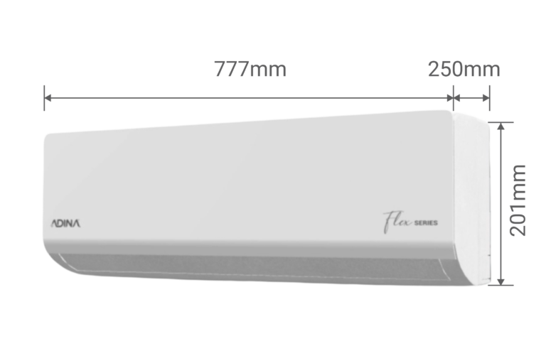 Aire Acondicionado Adina Tipo Mini Split, Serie Flex, 12,000 Btu/h SEER ...