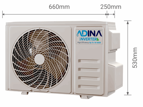 Aire Acondicionado Adina Tipo Mini Split, Serie Vento, Inverter 12,000 ...
