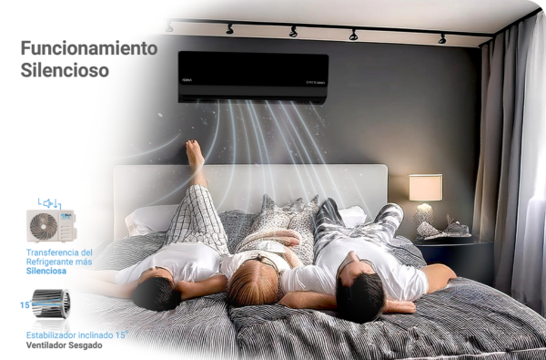 Aire Acondicionado Adina Tipo Mini Split, Serie Onix, Inverter/WiFi ...